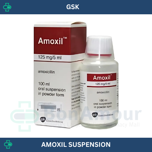 Buy BEECHAM AMOXIL SYRUP 125MG/5ML X 100ML