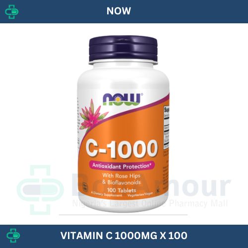 Buy NOW VITAMIN C 1000MG X 100 TABLETS