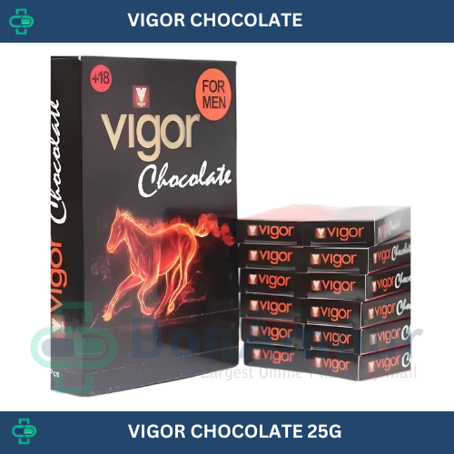 Buy Vigor Chocolate For Men 25G LIBIDO BOOSTER