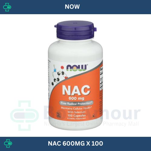 Buy NOW NAC 600MG X 100 CAPSULES