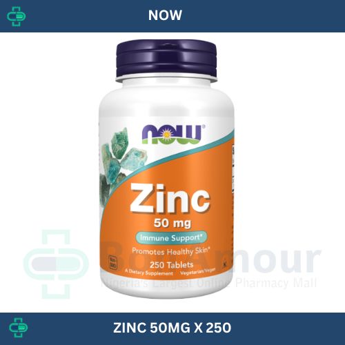 Buy NOW ZINC 50MG X 250 TABLETS