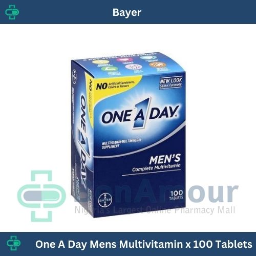 Buy BAYER ONE A DAY MENS MULTIVITAMIN X 100 TABLETS