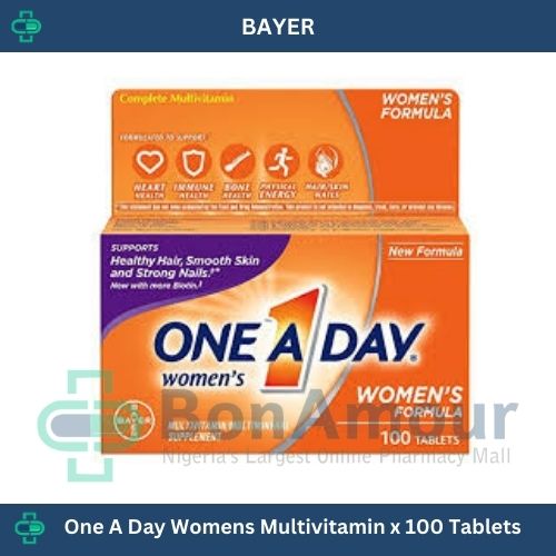 Buy BAYER ONE A DAY WOMENS MULTIVITAMIN X 100 TABLETS