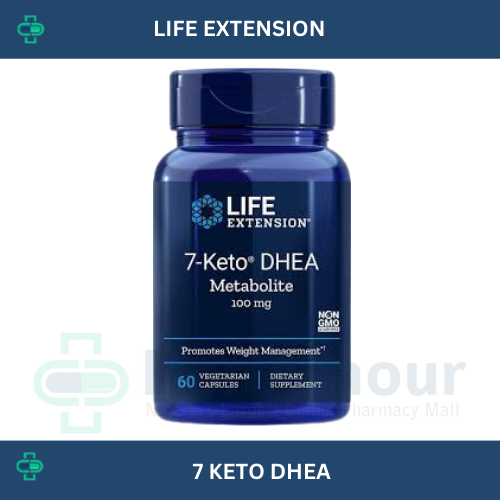 Buy LIFE EXTENSION 7-KETO DHEA 100MG X 60 CAPSULES