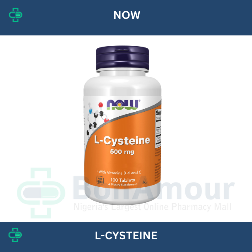 Buy Now L-Cysteine 500Mg x 100 Tablets online in Nigeria