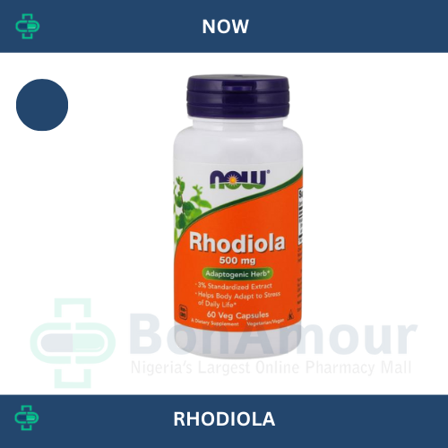 Buy NOW RHODIOLA 500MG X 60 CAPSULES