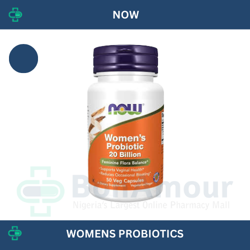 Buy NOW WOMENS PROBIOTICS 20B CFU X 50 CAPSULES