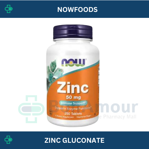 Buy NOWFOODS ZINC 50MG X 250 TABLETS