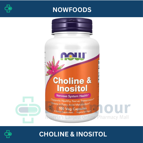 Buy NOWFOODS CHOLINE & INOSITOL X 100 CAPSULES