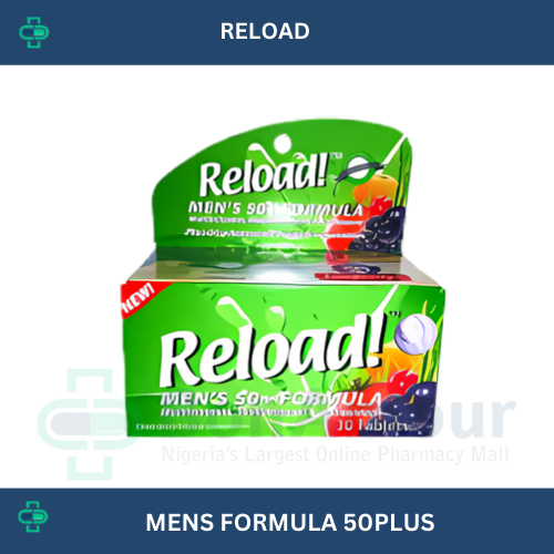 Buy RELOAD MEN 50PLUS X 30 TABLETS