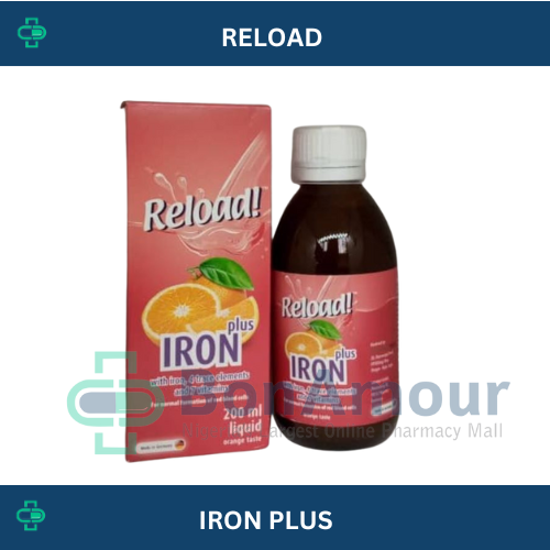 Buy RELOAD PLUS IRON SYRUP 200ML