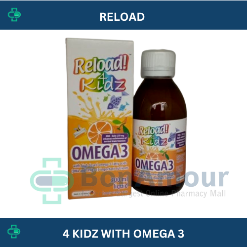 Buy RELOAD 4 KIDZ OMEGA 3 SYRUP 200ML
