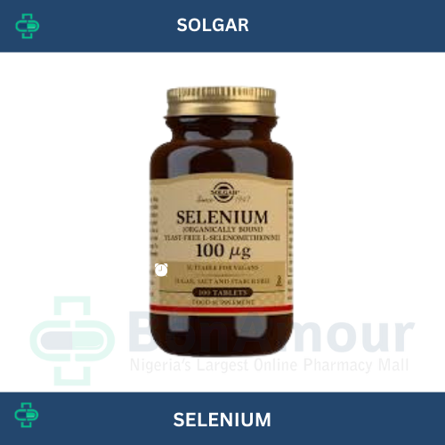 Buy SOLGAR SELENIUM 100MCG X 100 TABLETS
