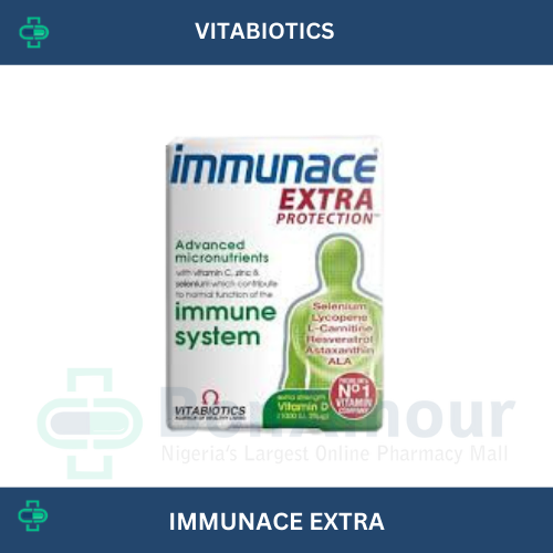 Buy VITABIOTICS IMMUNACE EXTRA X 30 TABLETS