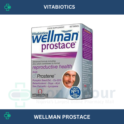 Buy VITABIOTICS WELLMAN PROSTACE X 60 TABLETS